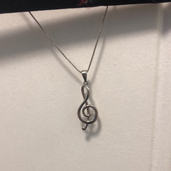 Jewelry | Treble Clef Necklace | Poshmark